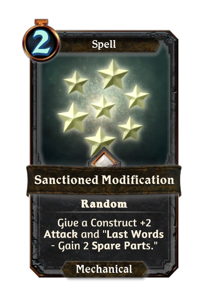 Sanctioned Modification - Official Labyrinth Wiki
