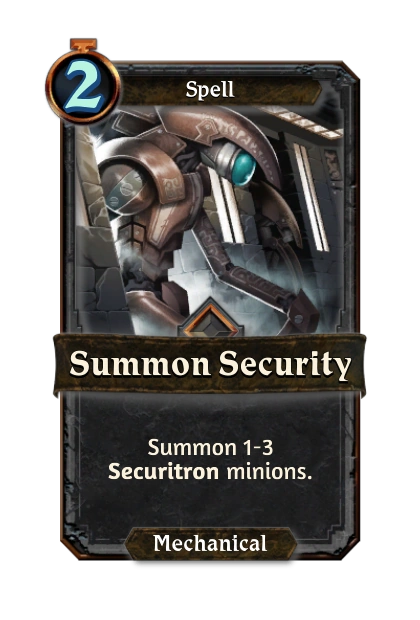 Summon Security - Official Labyrinth Wiki