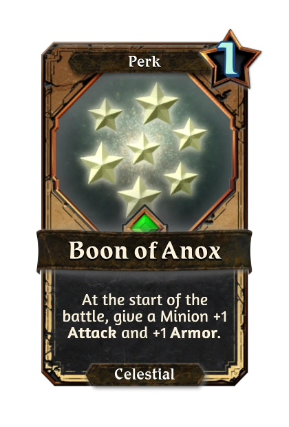 Boon of Anox - Official Labyrinth Wiki