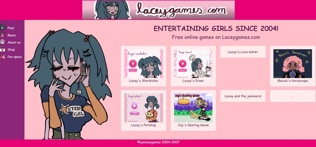 Yaniaso Games | Lacey Games Wiki | Fandom