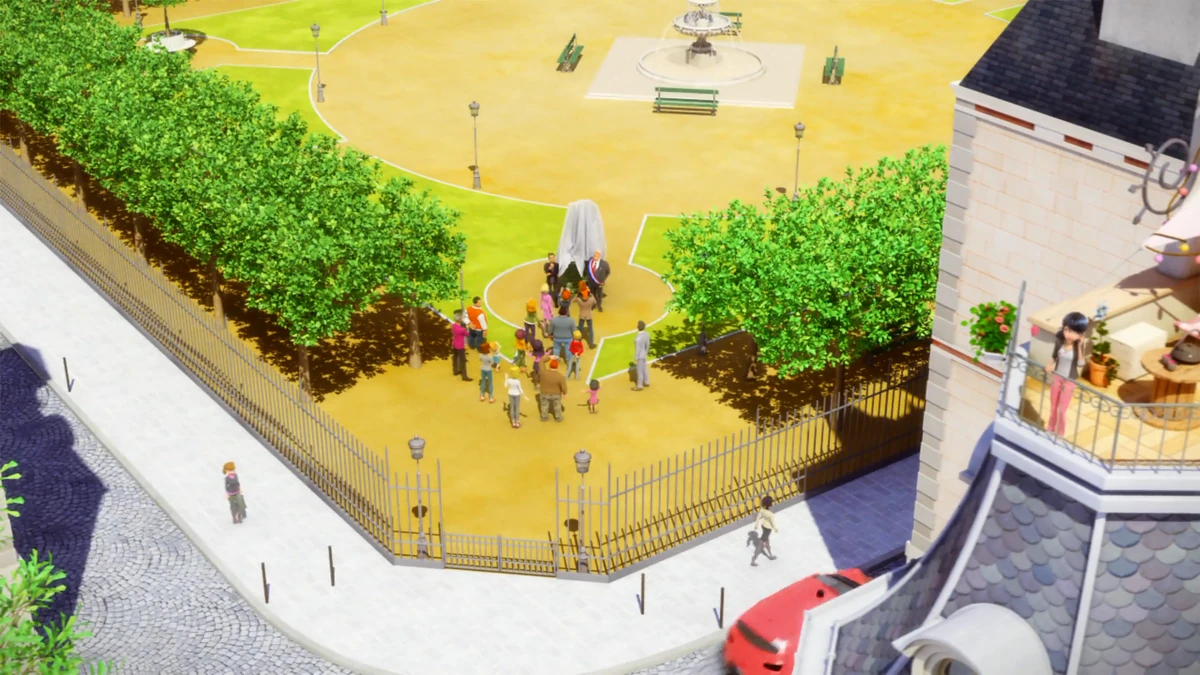 Ladybug and Cat Noir's sculpture/Gallery | Miraculous Ladybug Wiki | Fandom