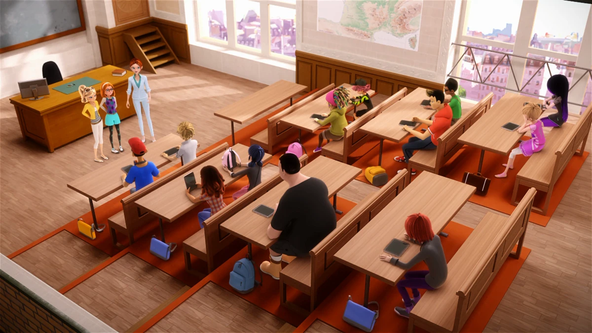 Miss Bustier's class | Miraculous Ladybug Wiki | Fandom