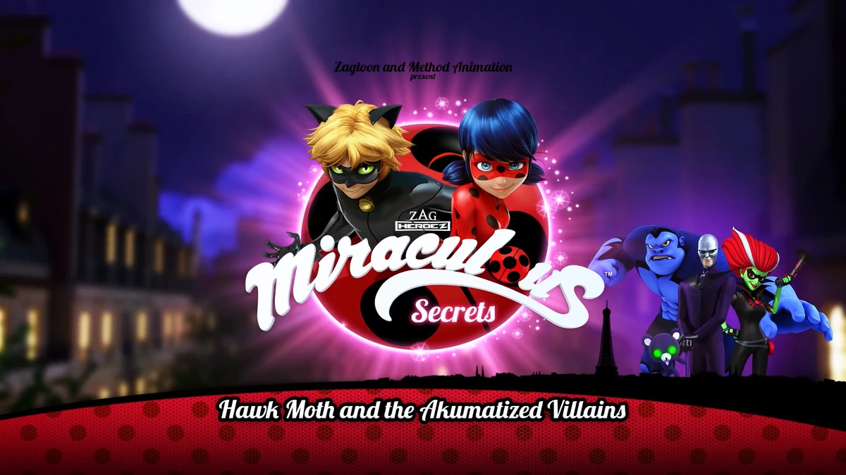 Hawk Moth and the Akumatized Villains | Miraculous Ladybug Wiki | Fandom