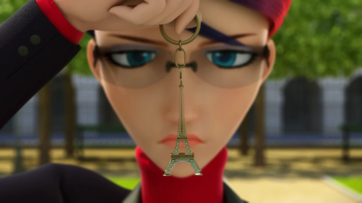 Llavero de la Torre Eiffel de Nathalie | Wikia Miraculous Ladybug | Fandom