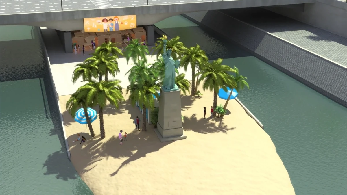 Île aux Cygnes | Miraculous Ladybug Wiki | Fandom