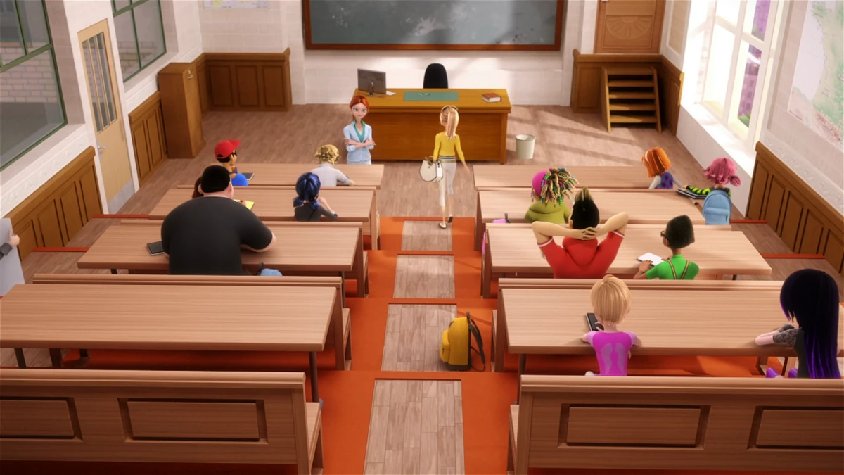 Класс Мадам Бюстье | Miraculous LadyBug Вики | Fandom