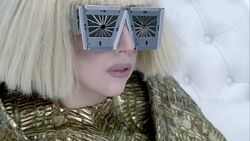 Lady gaga with glasses store