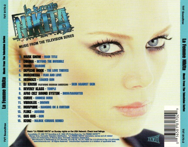 La Femme Nikita: Music from the Television Series | Nikita Wiki | Fandom