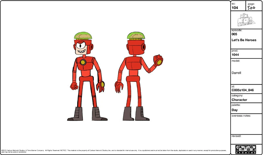 Darrell/Gallery/Official Artwork | OK K.O.! Wiki | Fandom