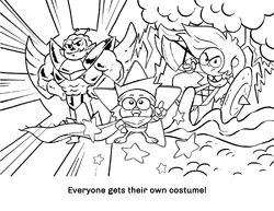 ok ko coloring pages