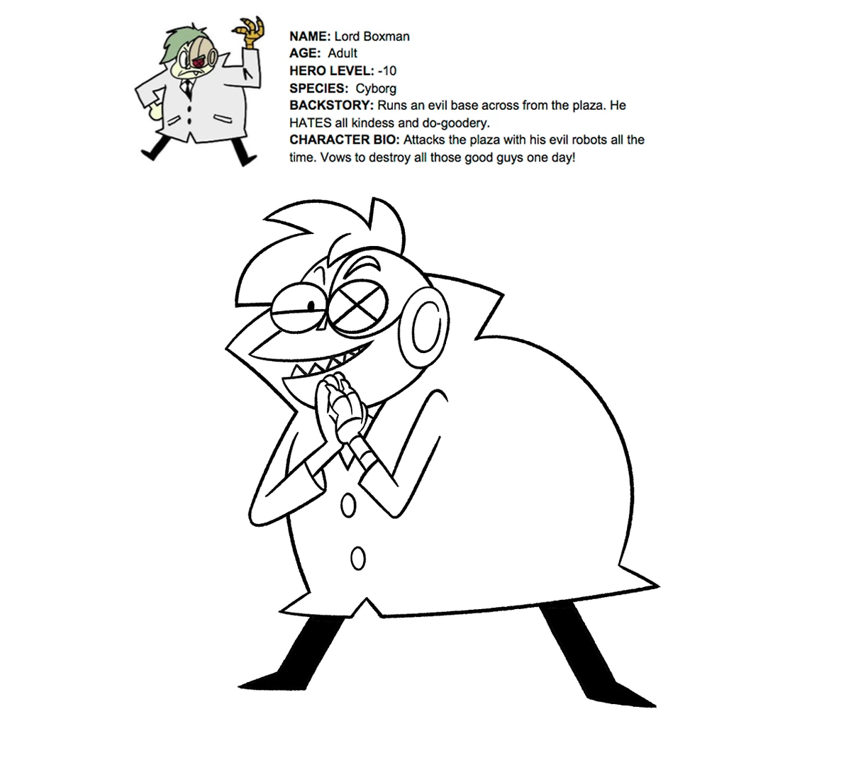 Lord Boxman/Gallery/Official Artwork | OK K.O.! Wiki | Fandom