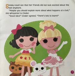 lalaloopsy coloring pages cinder slippers and prince