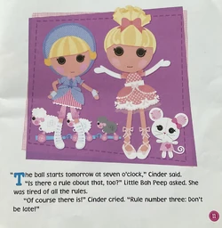 lalaloopsy coloring pages cinder slippers and prince