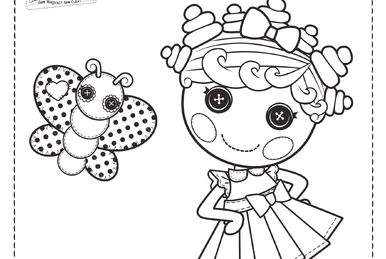 lalaloopsy coloring pages holly