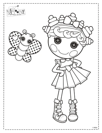 lalaloopsy coloring pages games online