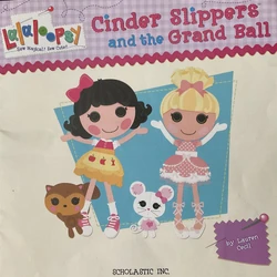lalaloopsy coloring pages cinder slippers and prince