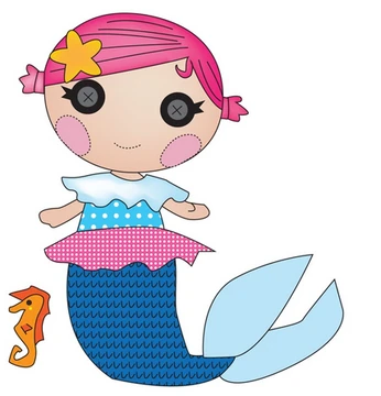 lalaloopsy mermaid coloring pages