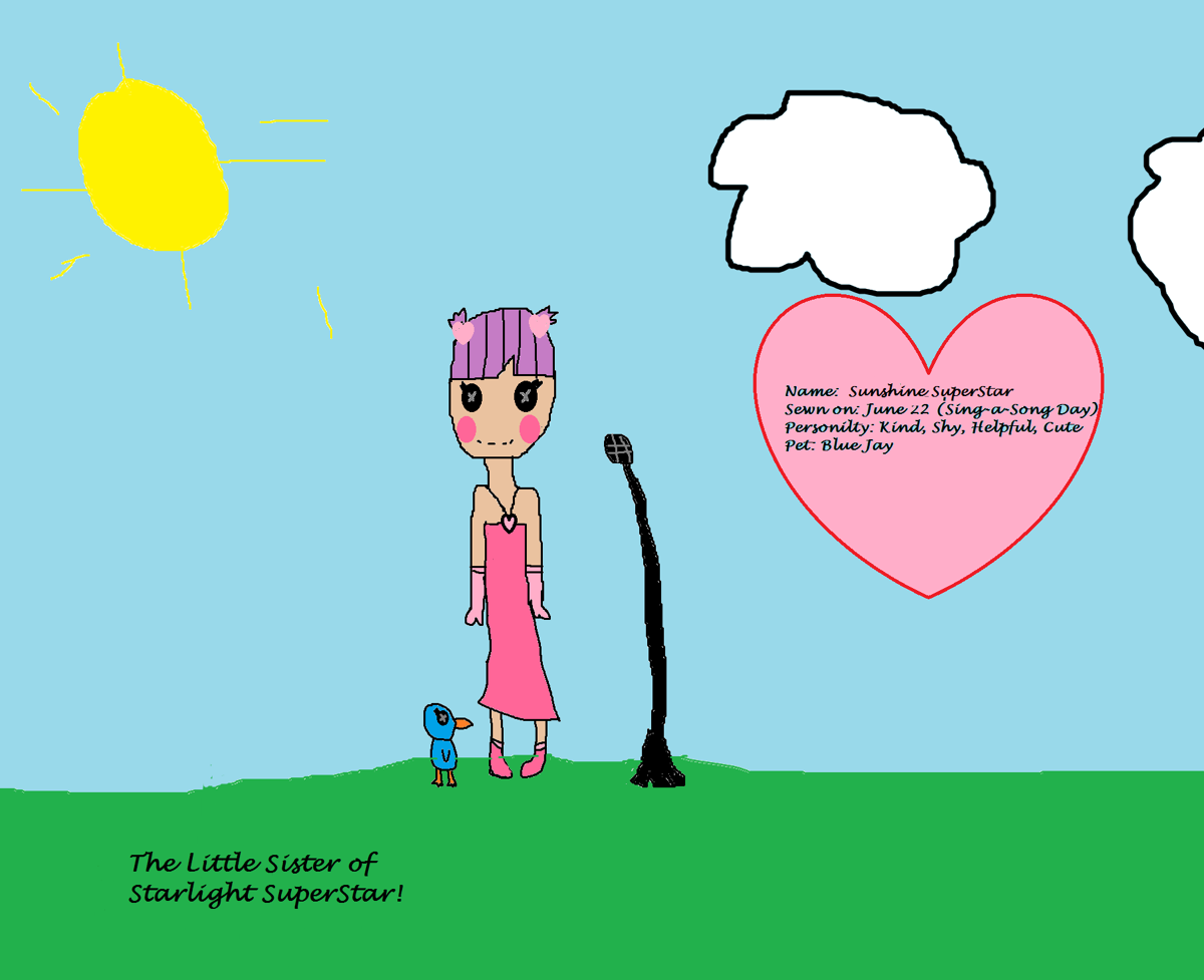 Sunshine SuperStar | Lalaloopsy Land Fanon Wiki | Fandom