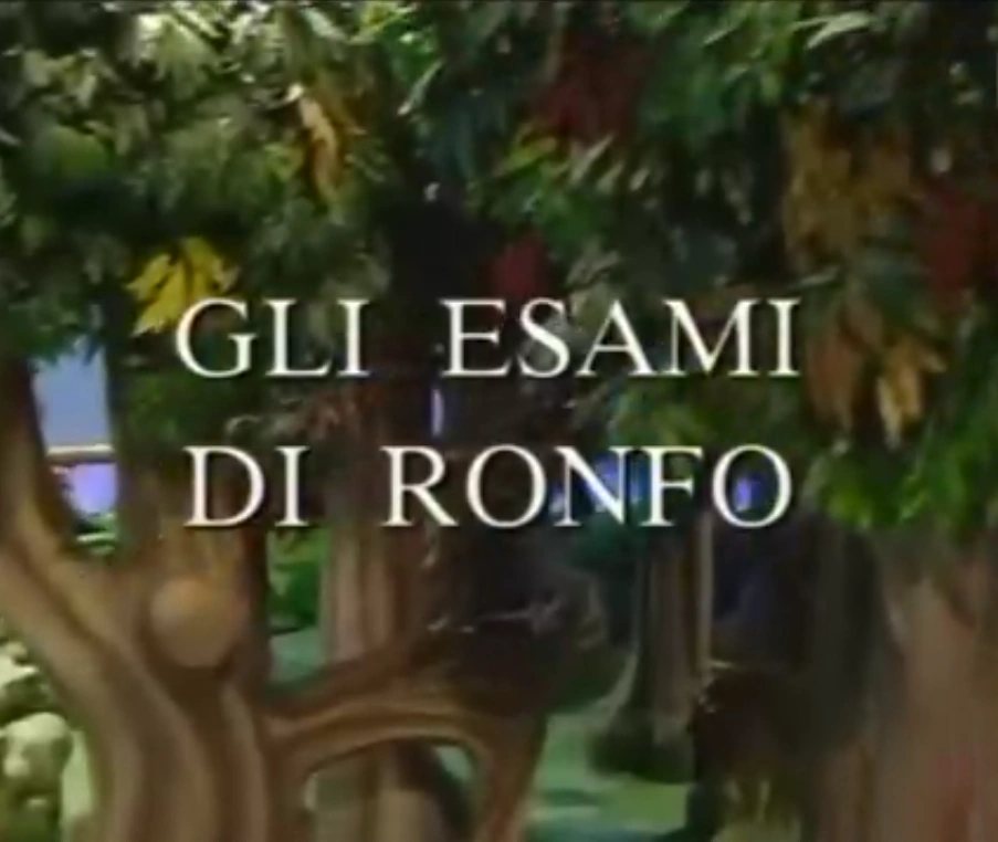Gli esami di Ronfo | Melevisione Wikia | Fandom