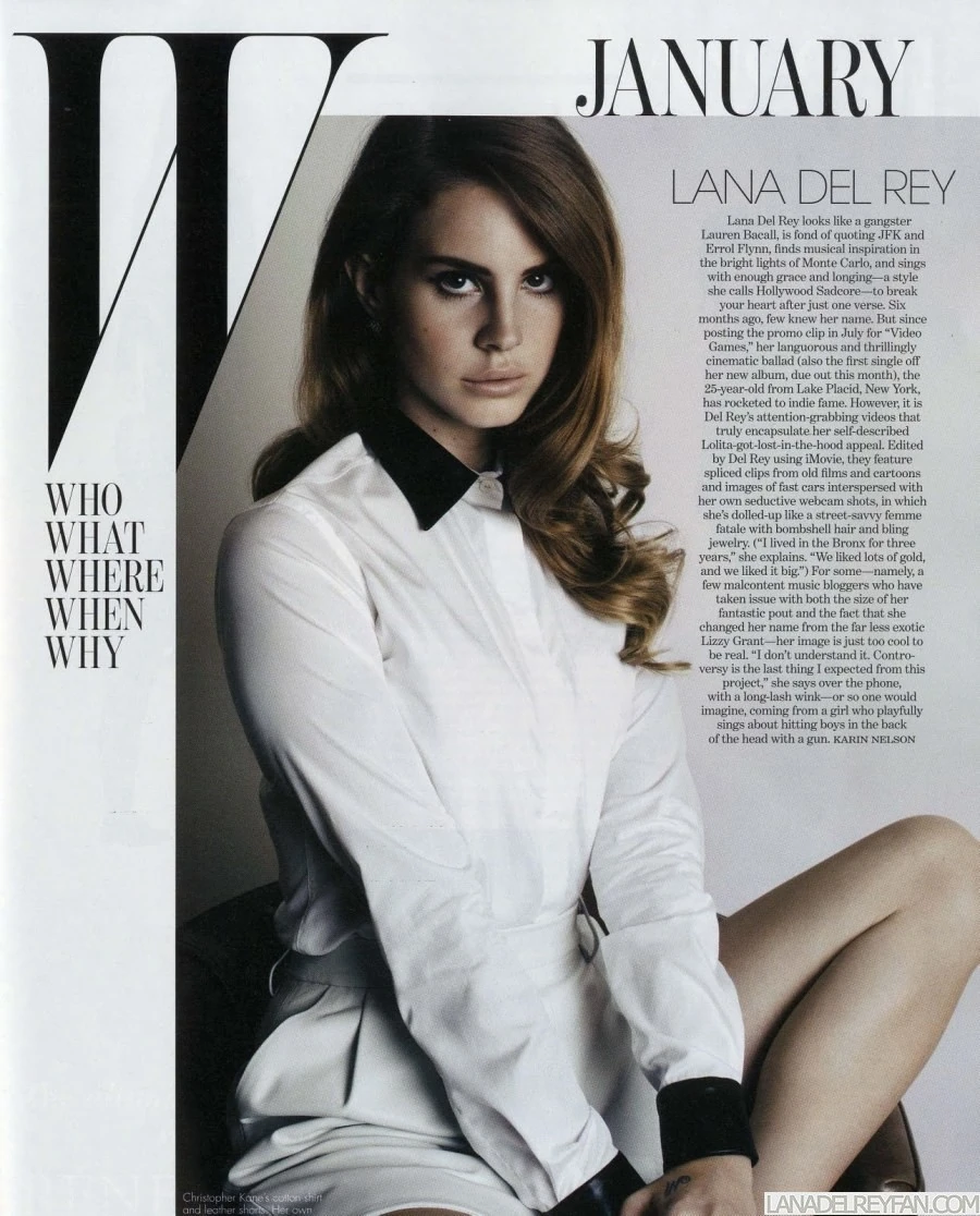Lana Del Rey Magazine Cover