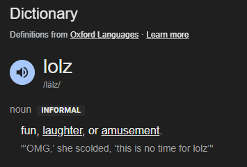 Lolz | Land of Creation Wiki | Fandom