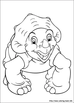 the land before time coloring pages