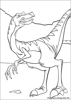 cera land before time coloring pages