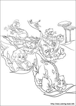land before time coloring pages littlefoots adventures