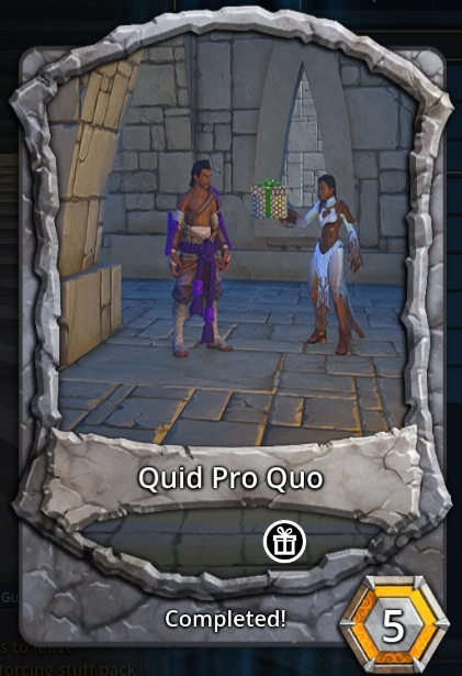 Quid Pro Quo | Landmark Wiki | Fandom