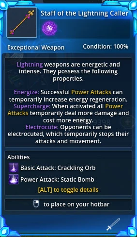 Staff of the Lightning Caller | Landmark Wiki | Fandom