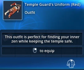Temple Guard's Uniform (Red) | Landmark Wiki | Fandom
