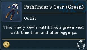 Pathfinder's Gear (Green) | Landmark Wiki | Fandom