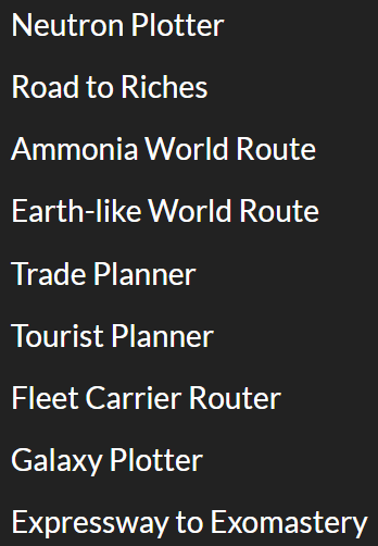 Mission Objective: 04 - Discover Spansh's Tools | Landstrider Wiki | Fandom