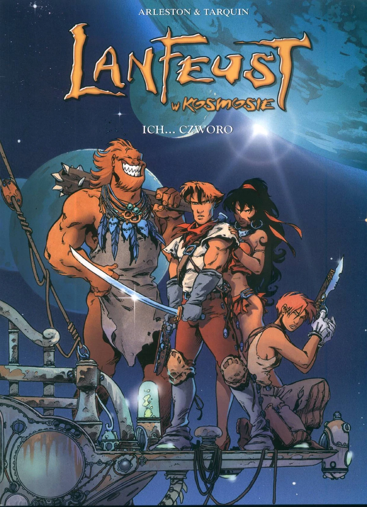 Lanfeust w kosmosie: Ich... czworo | Lanfeust z Troy Wiki | Fandom