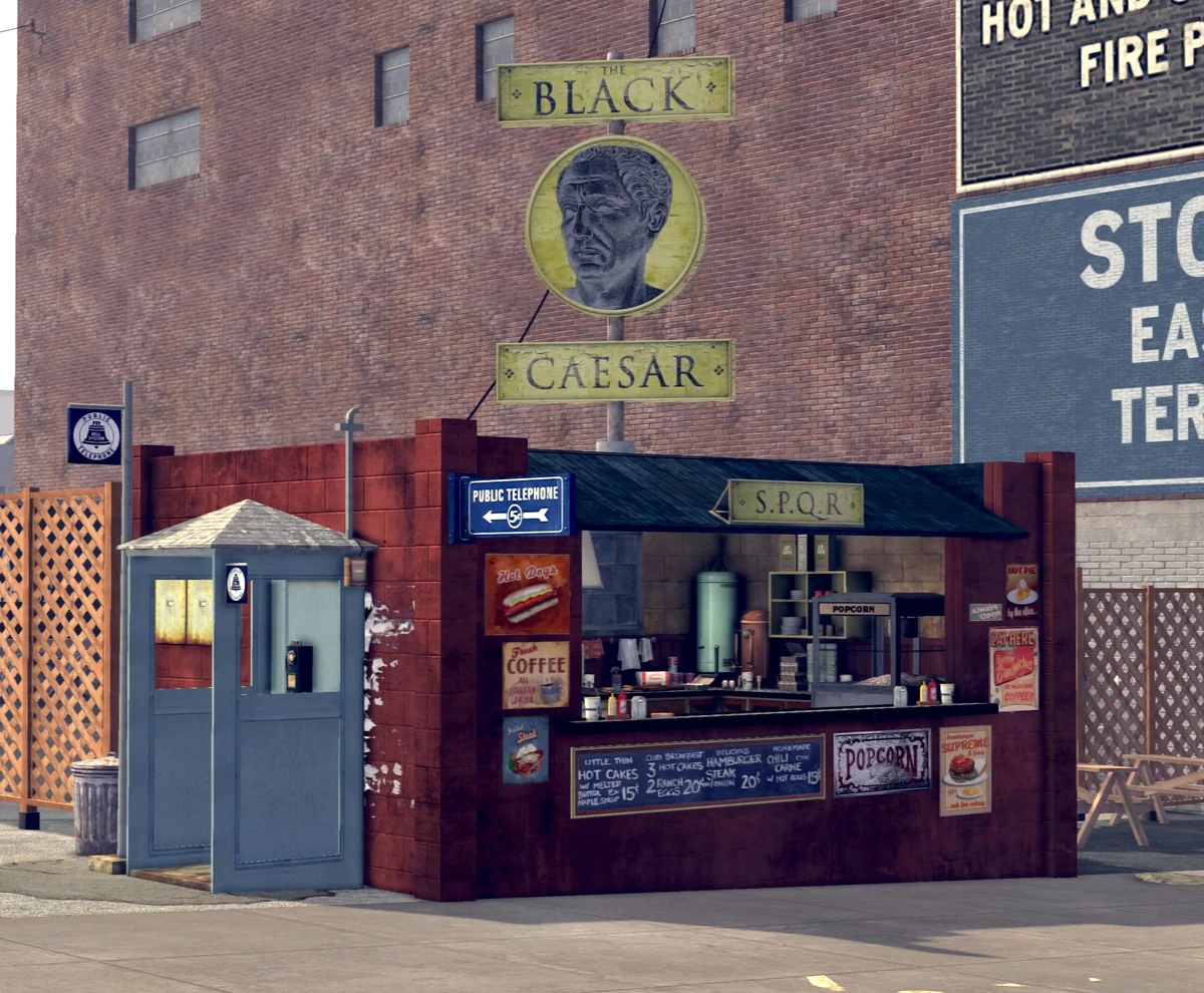 Black Caesar Food Hut | L.A. Noire Wiki | Fandom