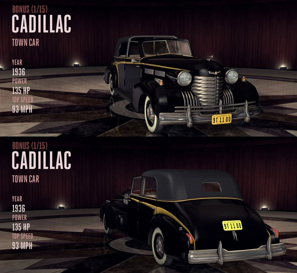Cadillac Town Car | L.A. Noire вики | Fandom