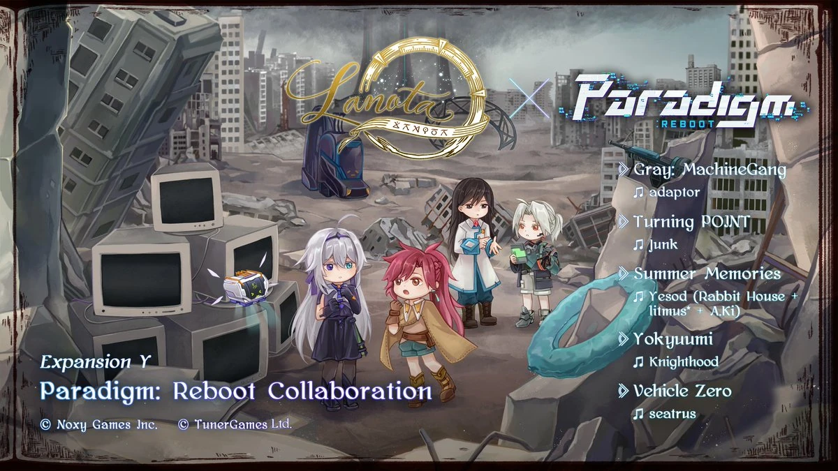 Expansion Chapter Y: Paradigm: Reboot Collaboration | Lanota Wiki | Fandom