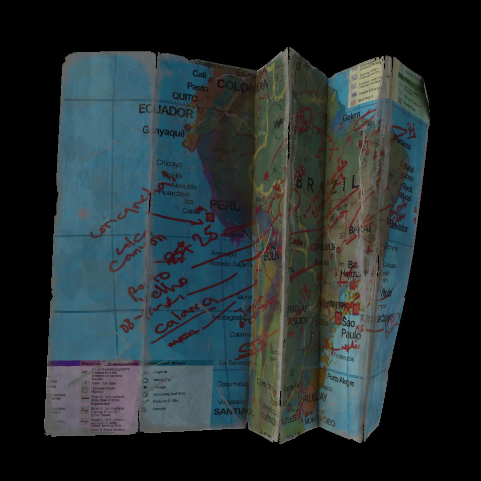 Map of Search Areas | Lara Croft Wiki | Fandom