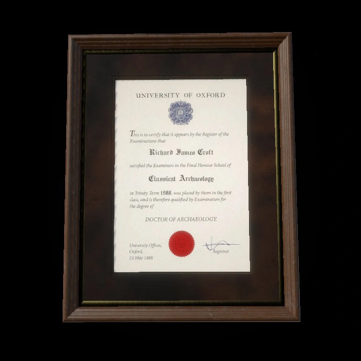 Lord Croft's Diploma | Lara Croft Wiki | Fandom
