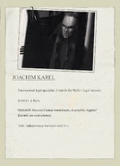 Joachim Karel | Lara Croft Wiki | Fandom