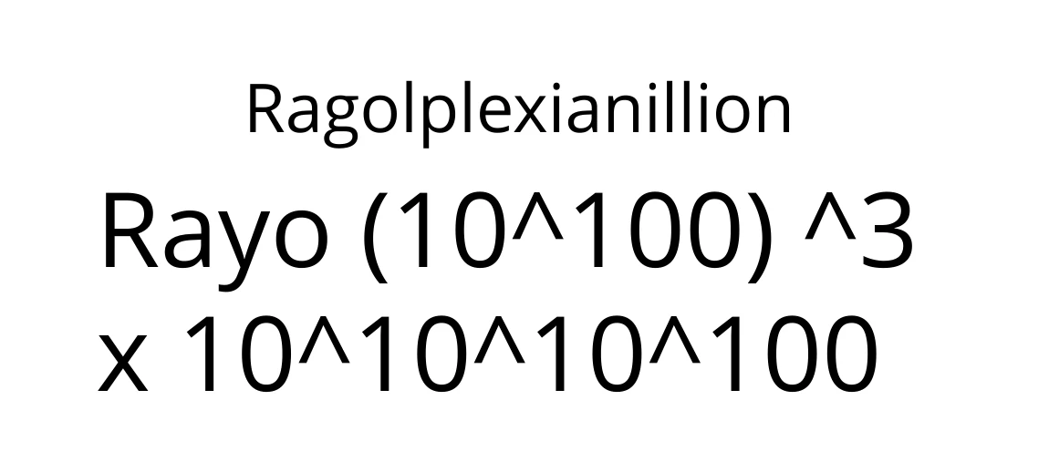 Ragolplexianillion | Large Numbers Wiki | Fandom