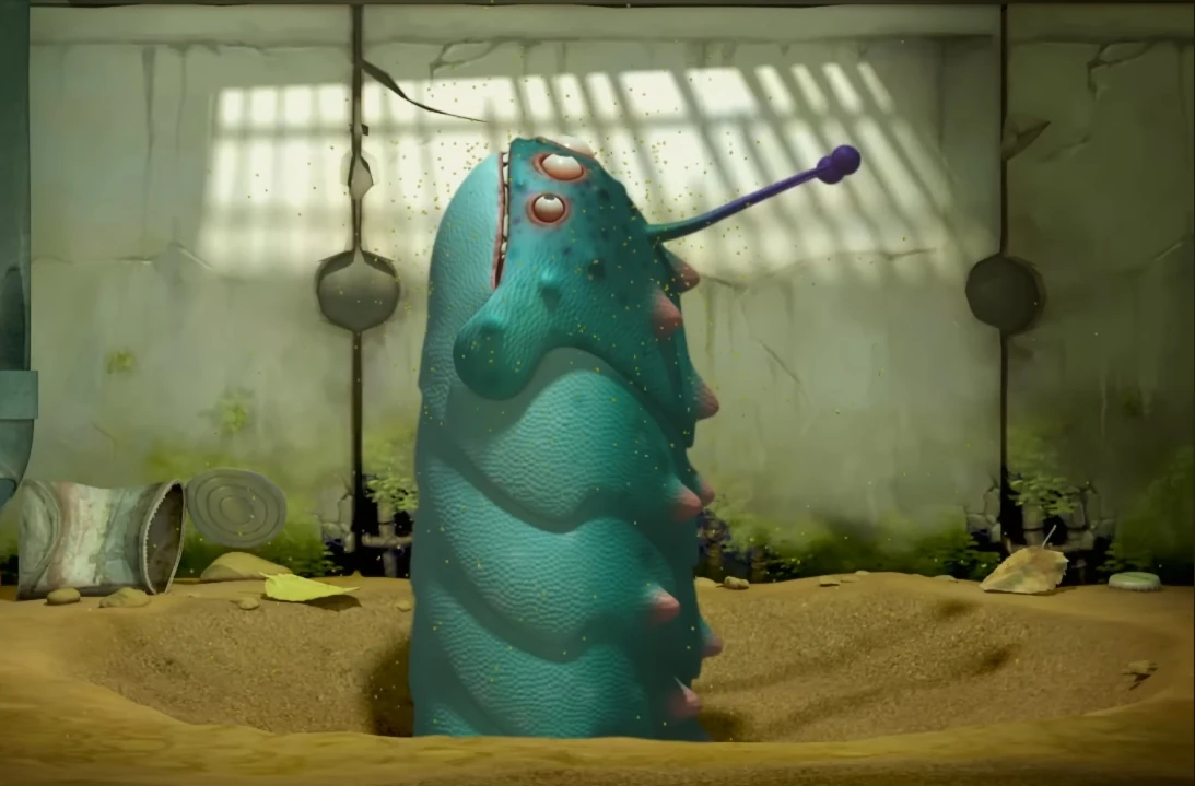 The Lugworm | Larva animation Wiki | Fandom