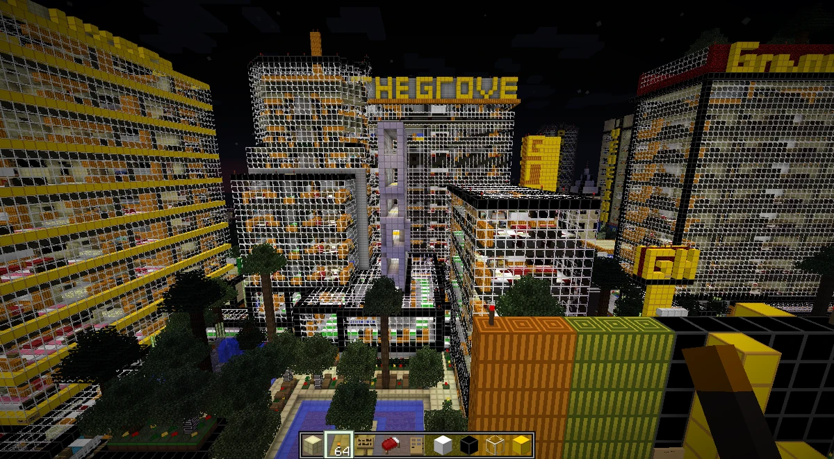 The Grove Hotel & Casino | Las Vegas Inspired Minecraft Map Wiki | Fandom