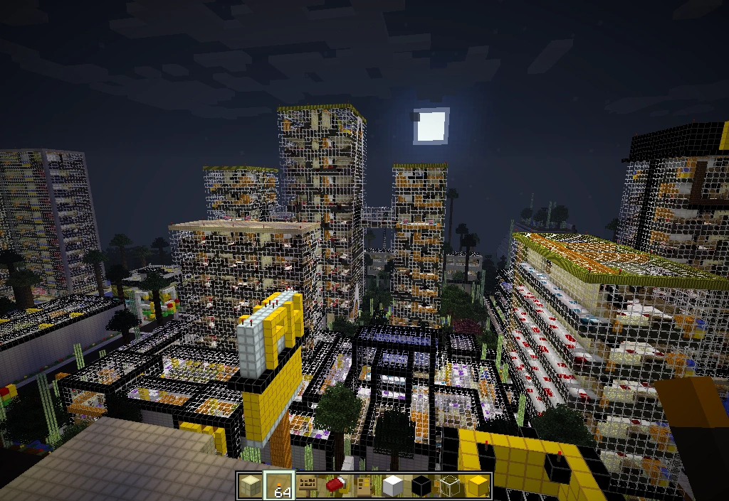 Minecraft City Center Las Vegas