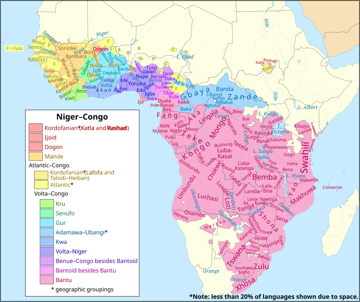 Niger–Congo languages | Laskon Wiki | Fandom