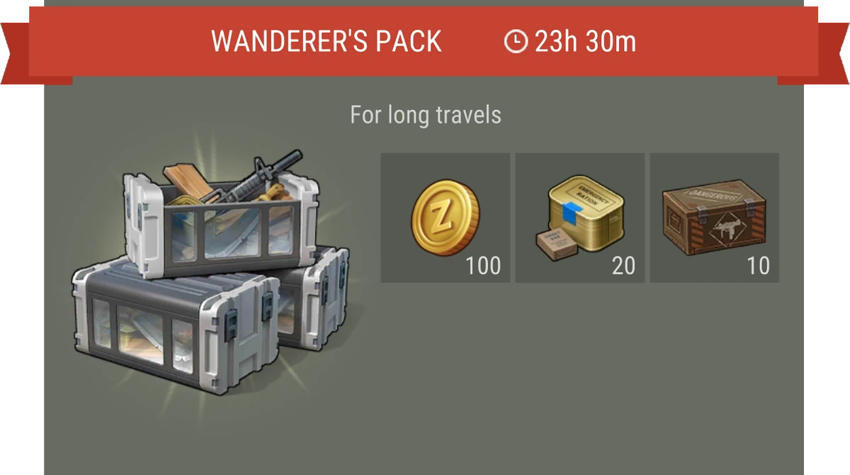 Wanderer's pack | Last Day on Earth: Survival Wiki | Fandom