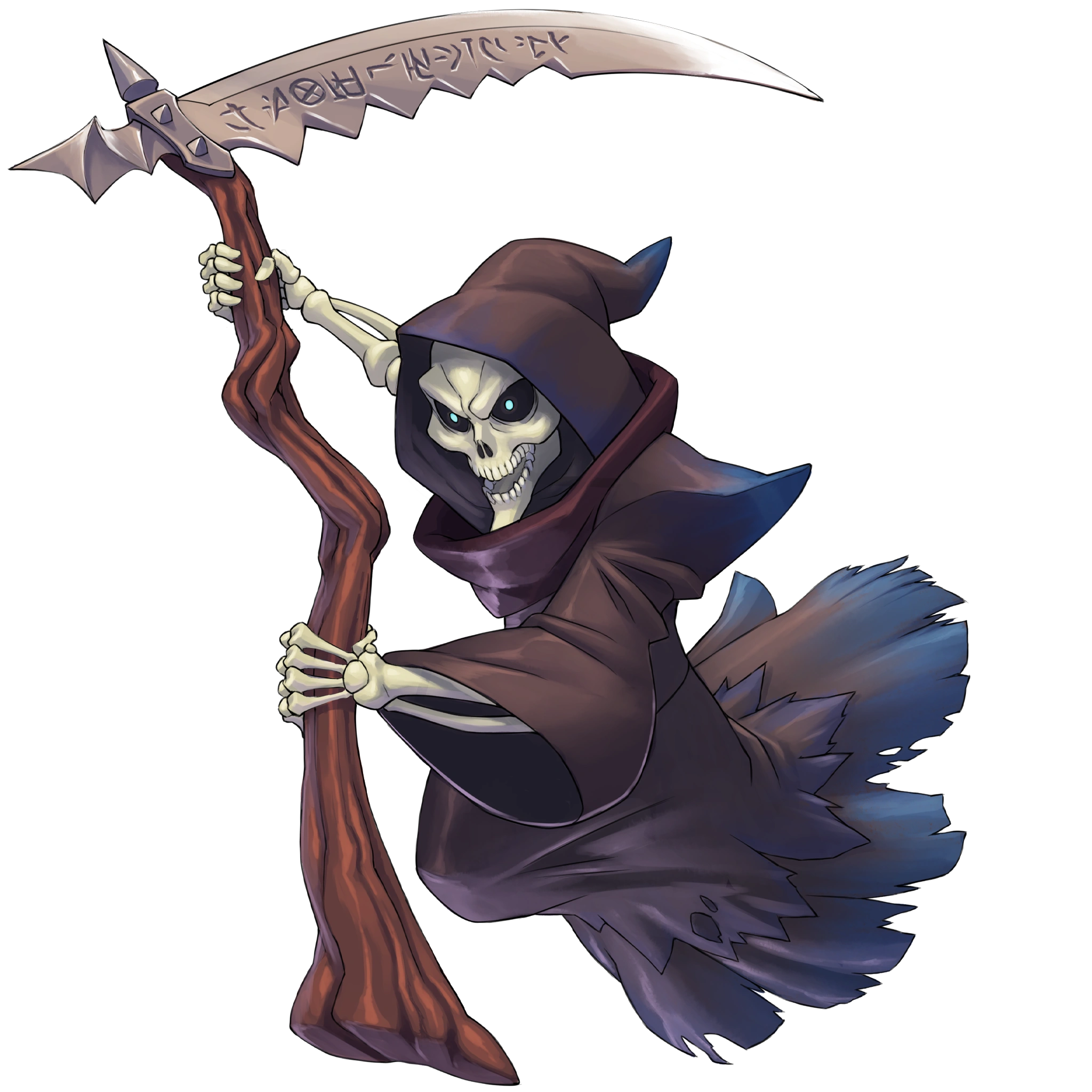 Grimm Reaper Staff Transparent