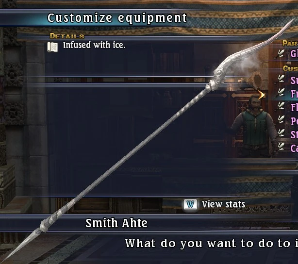 Frost Glaive | The Last Remnant Wiki | Fandom