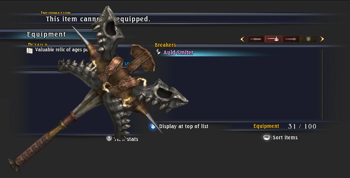Auld Smiter | The Last Remnant Wiki | Fandom
