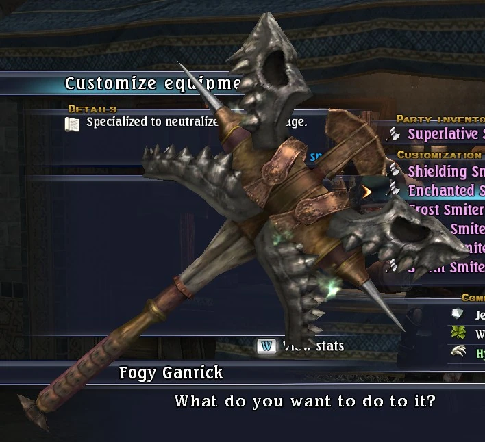 Enchanted Smiter | The Last Remnant Wiki | Fandom